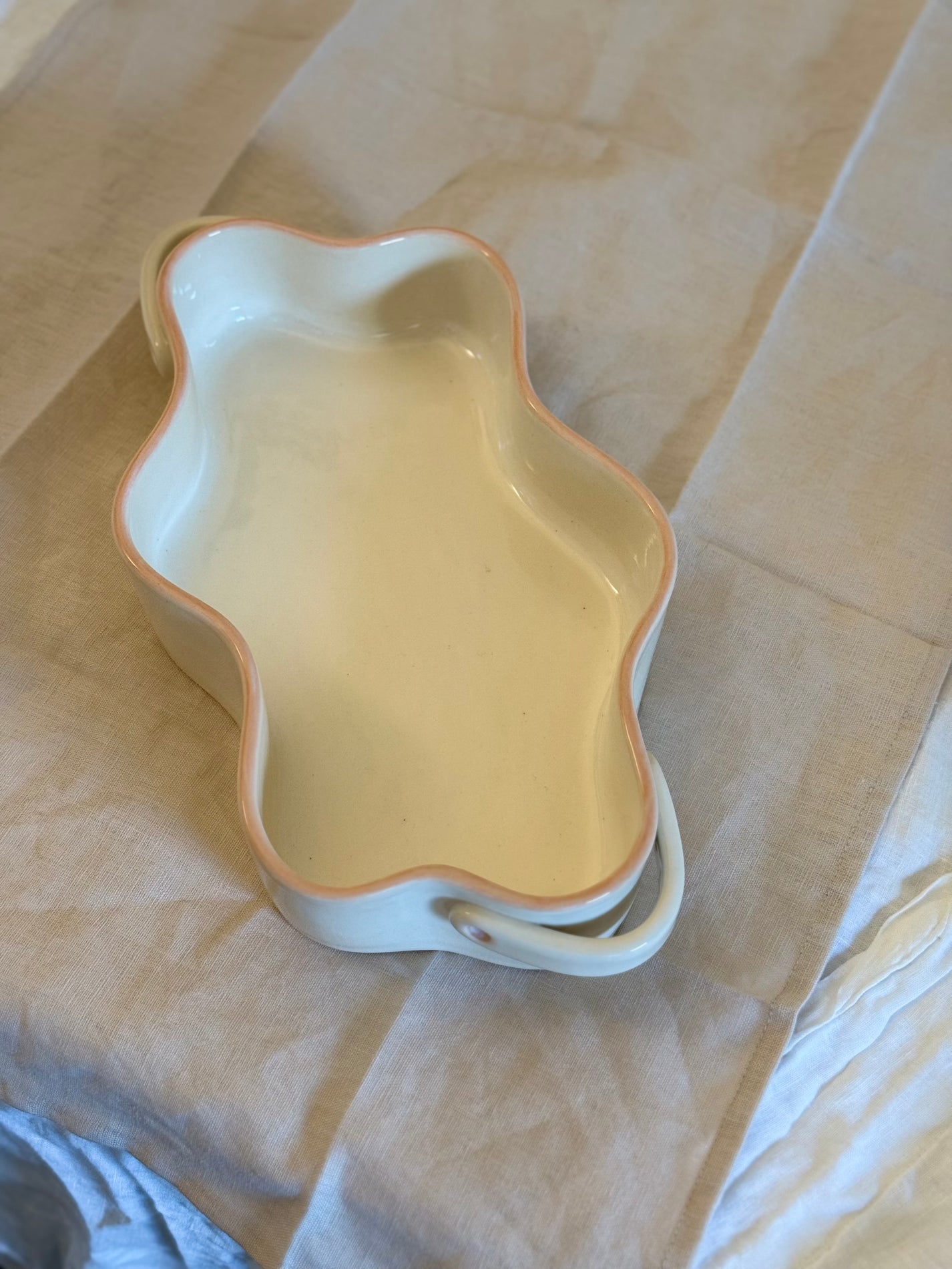 Wavy Baking Dish | Mine Burgess Ceramics