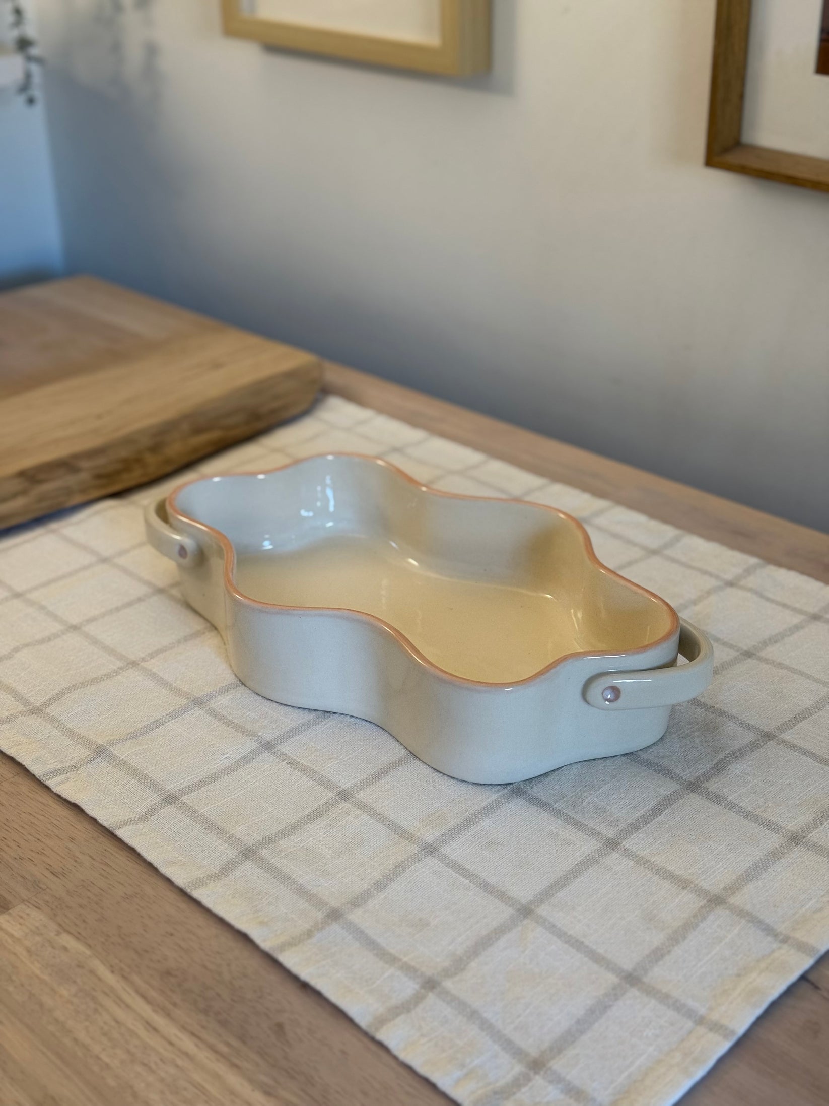 Wavy Baking Dish | Mine Burgess Ceramics
